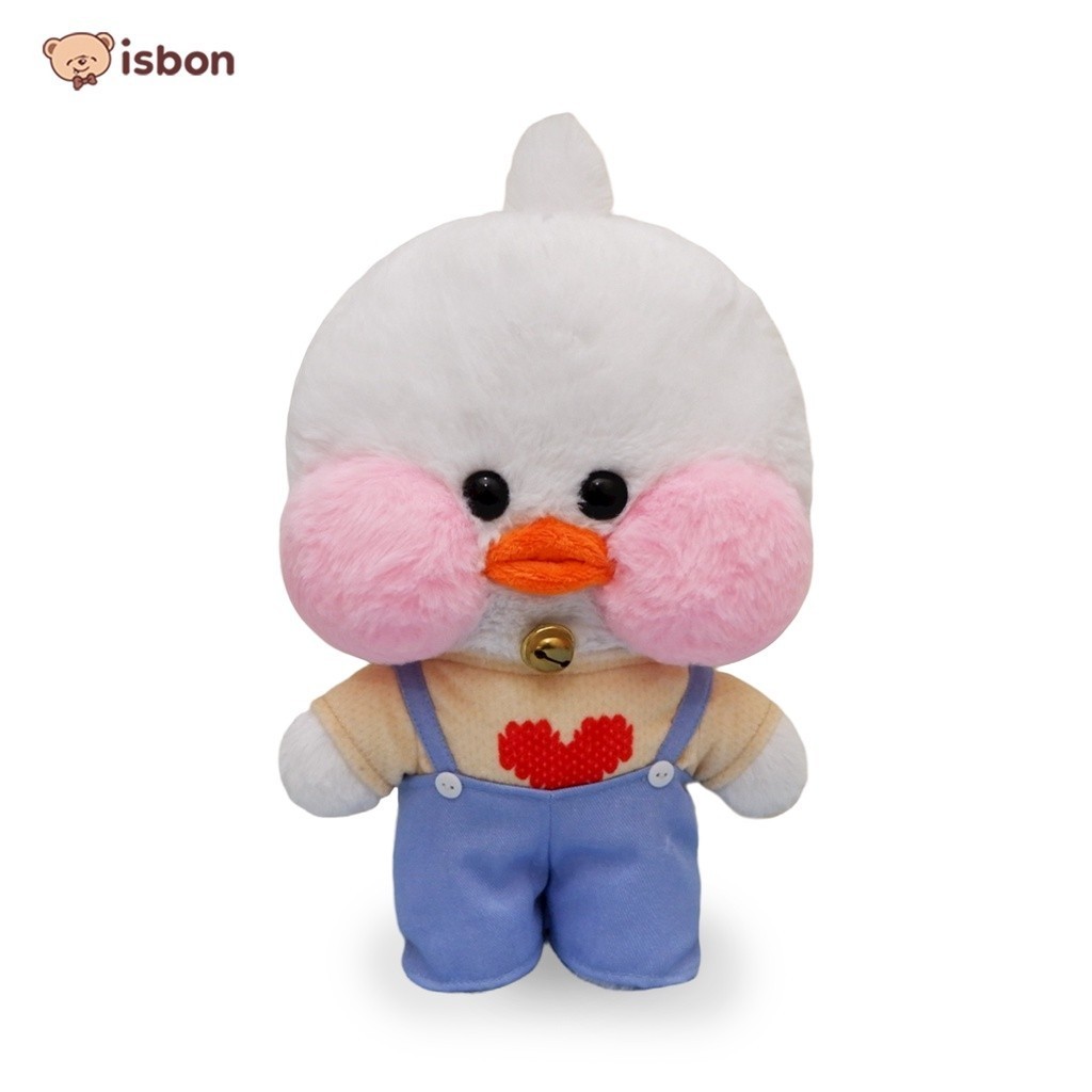 MERAH Cute Fun Duck Doll, Adorable White, Blushing Red Cheeks By ISTANA ...