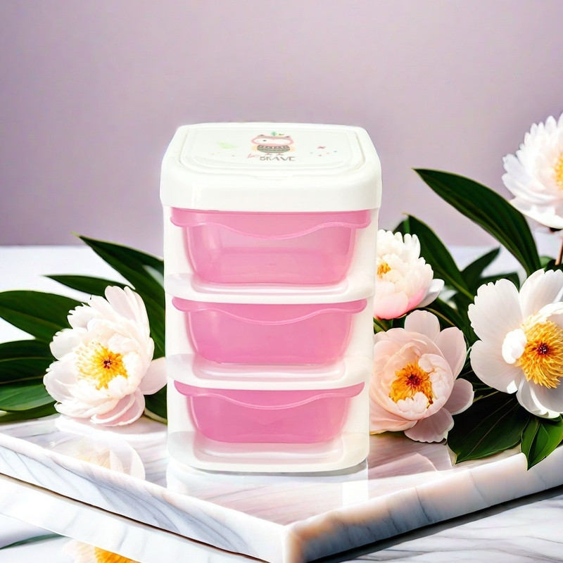 MINI DESK DRAWER ORGANIZER TRANSPARENT Drawer Organizer Mini Drawer ...