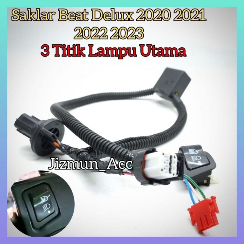 Beat Delux PNP 3 Point Switch 2020 2021 2022 2023 2024 | Shopee Philippines