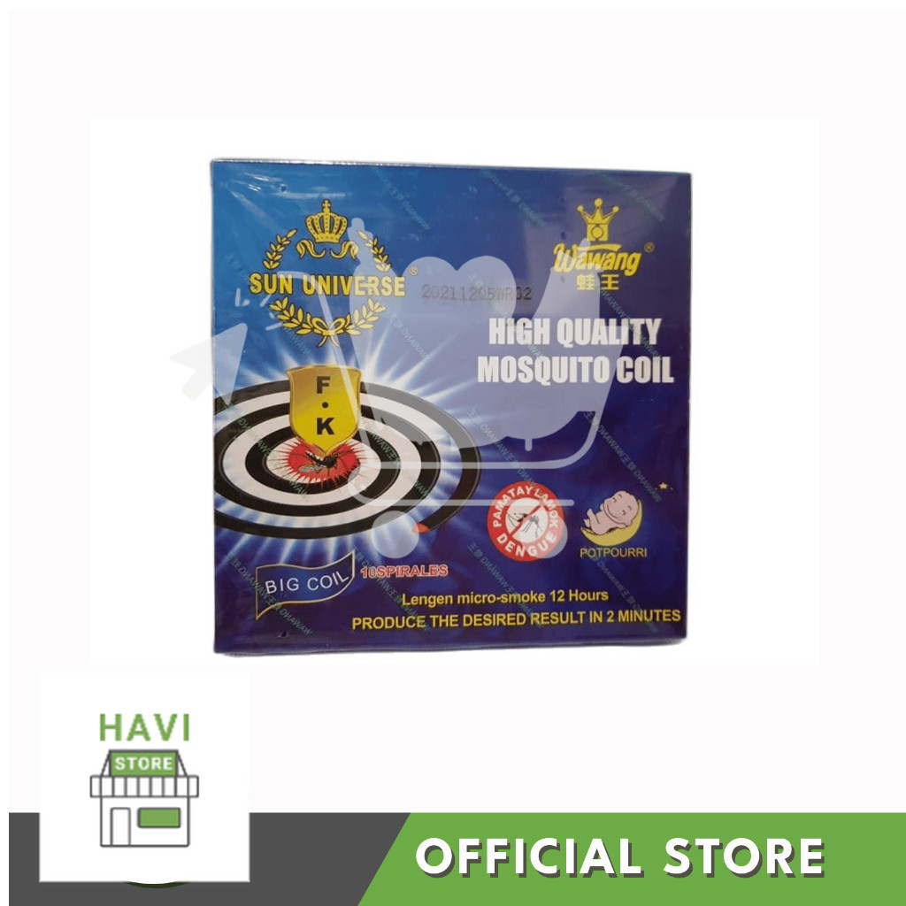 HAVI STORE WAWANG ORIGINAL KATOL COIL 1BX = 10 SPIRALS | Shopee Philippines