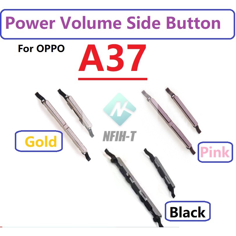 Power On Off Button For OPPO A37 Volume Buttons Side Key | Shopee ...