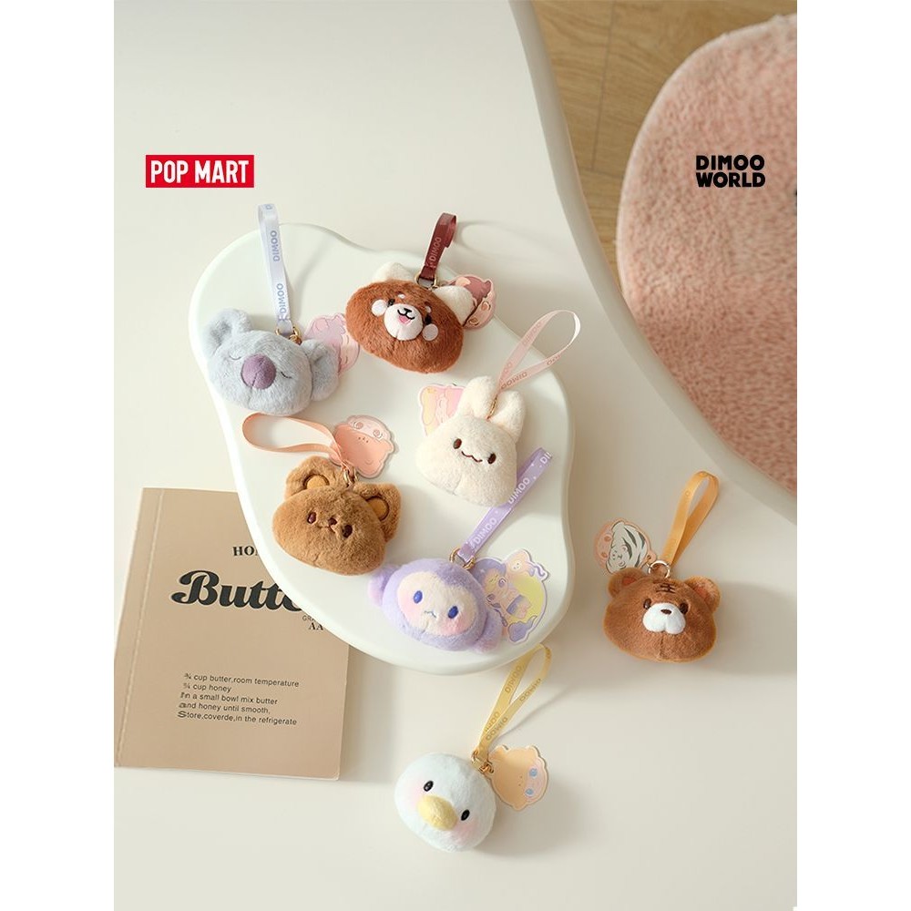 P POPMART DIMOO Animal Kingdom Series Sachet Mystery Box Cute Pendant ...