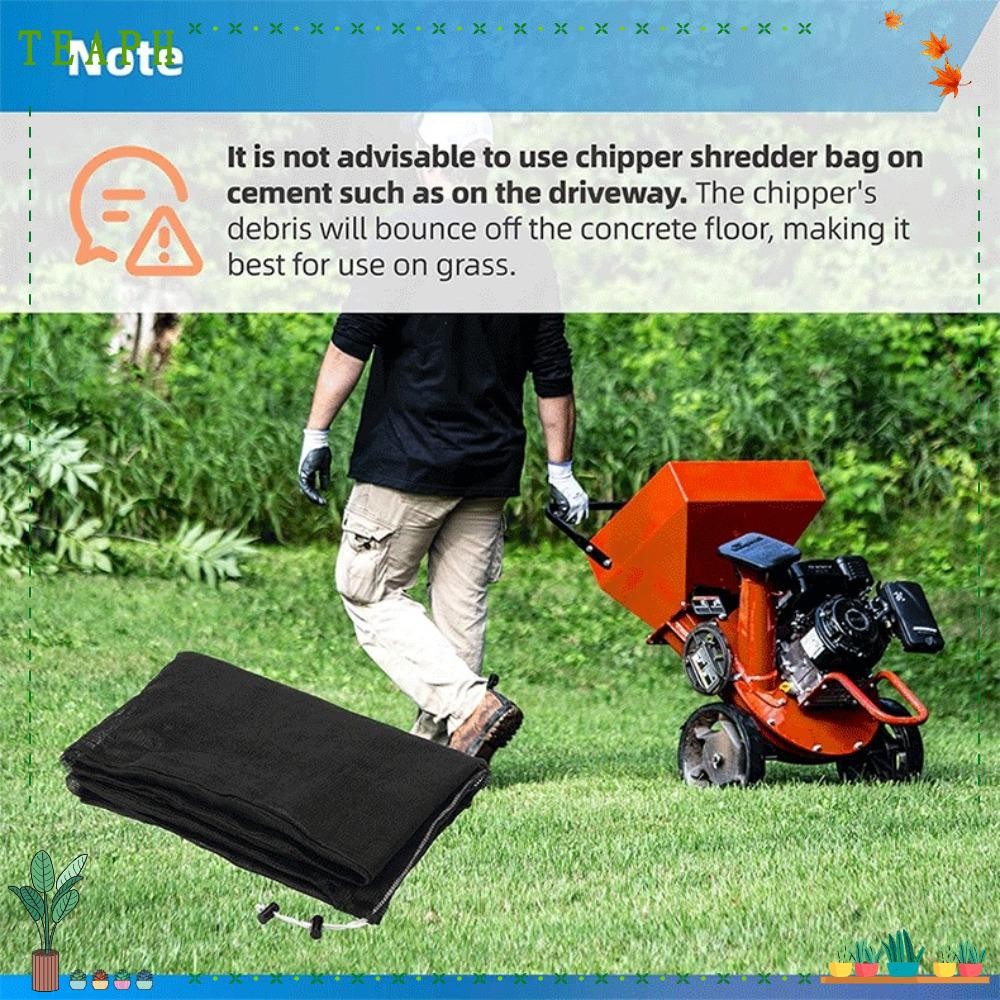 TEAPH Wood Chipper Replacement Bag, Universal Wood Chipper Wood Bag ...