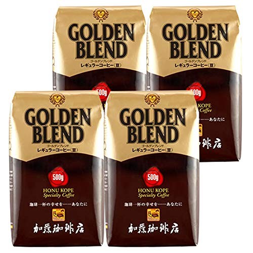 direct from japan_ Kato Coffee Shop Golden Blend 2kg set, 500g x 4 ...