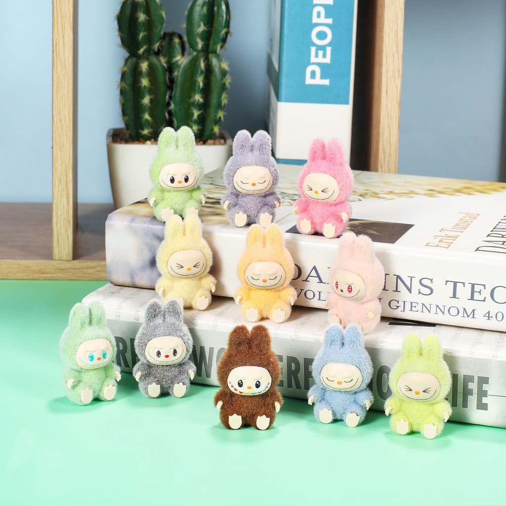 Pop Mart labubu Sitting Party Second Generation Sitting Cute Pellets ...