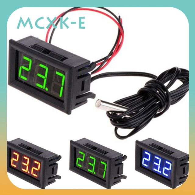 12v Electronic Thermometer Digital Display Thermometer Digital ...