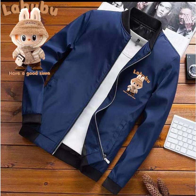zeup Fashion korean style bomber jacket #labubu | Shopee Philippines