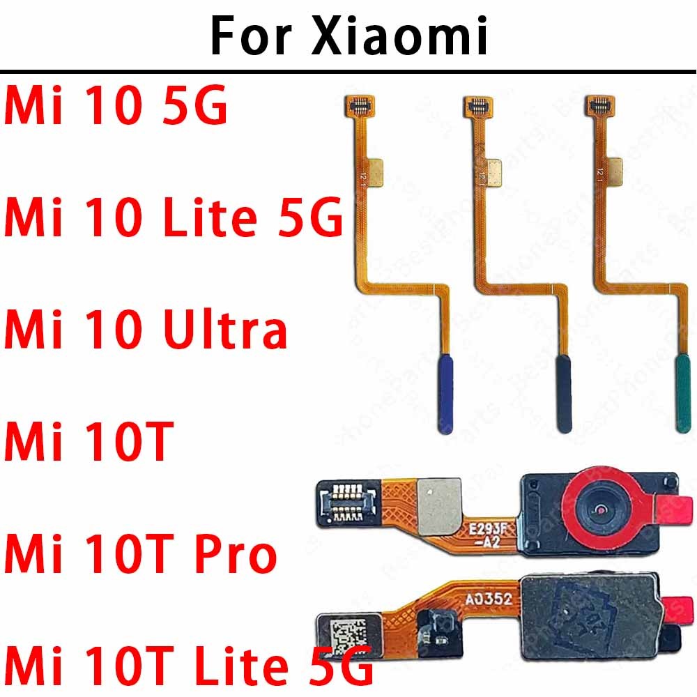 Original For Xiaomi Mi 10 10T Lite Ultra Pro 5G Finger Print ...