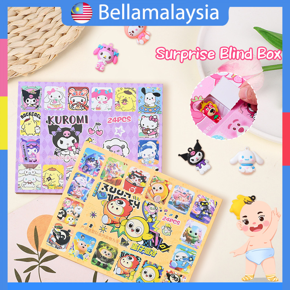 Bella 40 Hole Poke Blind Box Cartoon Surprise Blind Box Sanrio Ultraman ...
