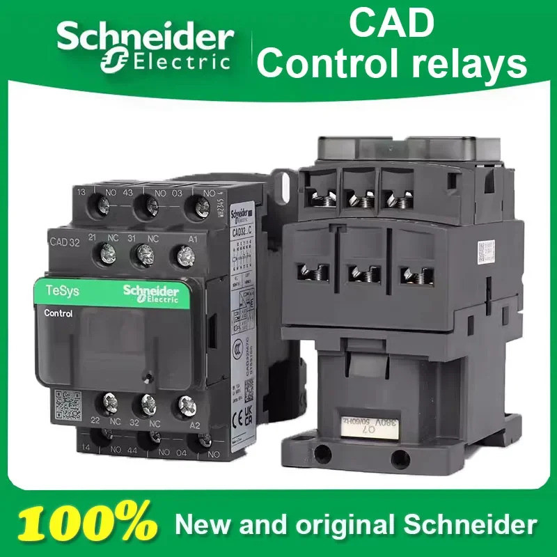 100% New and Original Schneider Control Relays CAD50B7C CAD50CC7C ...