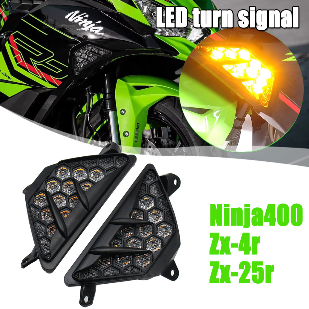 For KAWASAKI Z1000XR ZX-6R ZX-4R ZX-25R NINJA400/250/300 Motorcycle LED ...