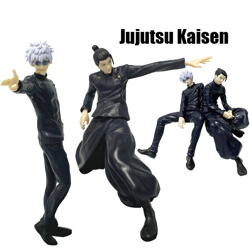 Satoru Gojo Action Figure Jujutsu Kaisen Geto Suguru 18CM Anime ...