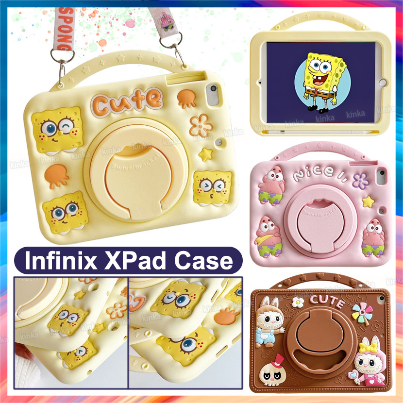 For Infinix Xpad XPAD 11 Inch 2024 Casing Kids Friendly Soft Silicone ...
