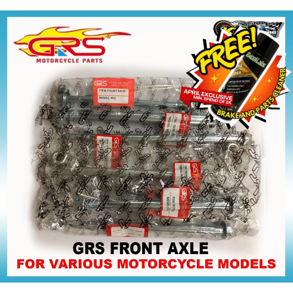Motorcycle GRS Front Axle for CG125/CT100/FURY/BC175/HD3/DREAM/GP125 ...