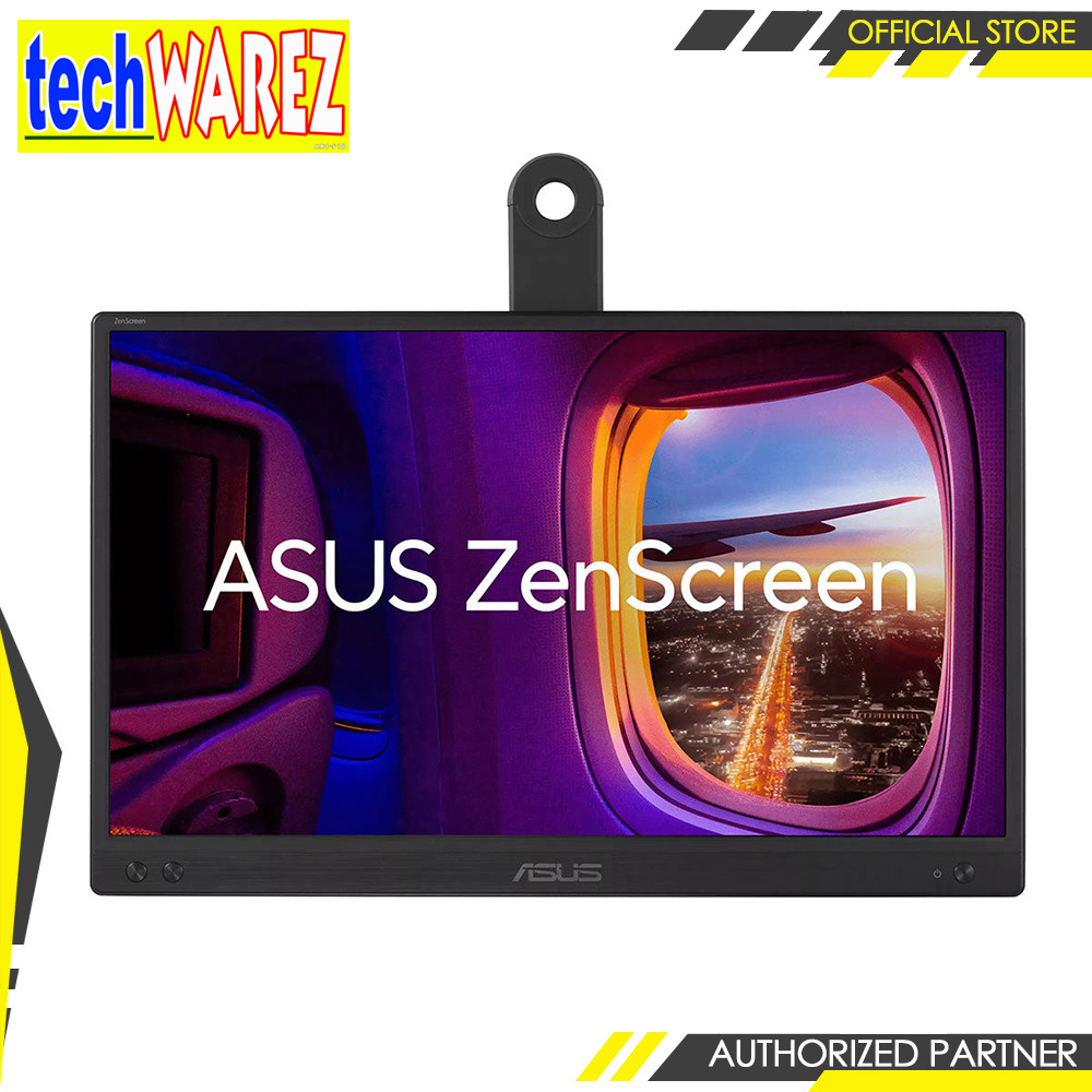 ASUS ZenScreen MB166CR Portable Monitor 15.6 1080p IPS Type-C Blue ...