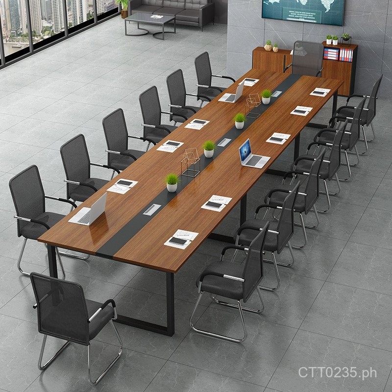Modern Combination of Simple Conference Table, Work Meeting Room ...