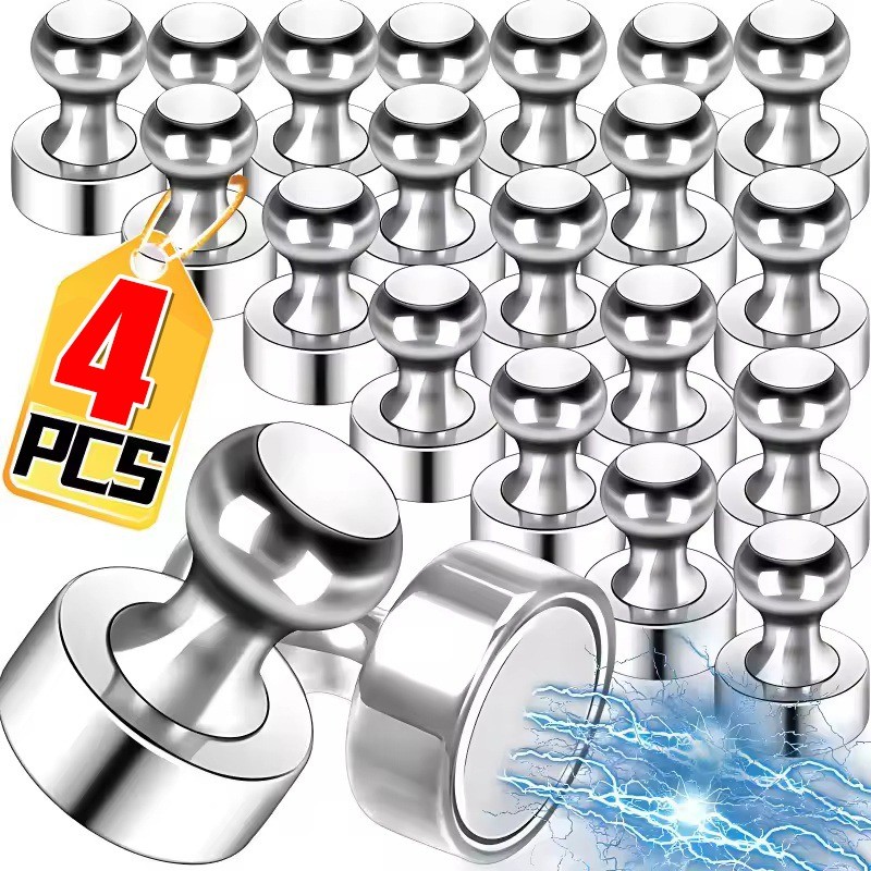 Metal Cone Strong Magnets Fridge Pushpin - Home Office Map Photo Fixing ...