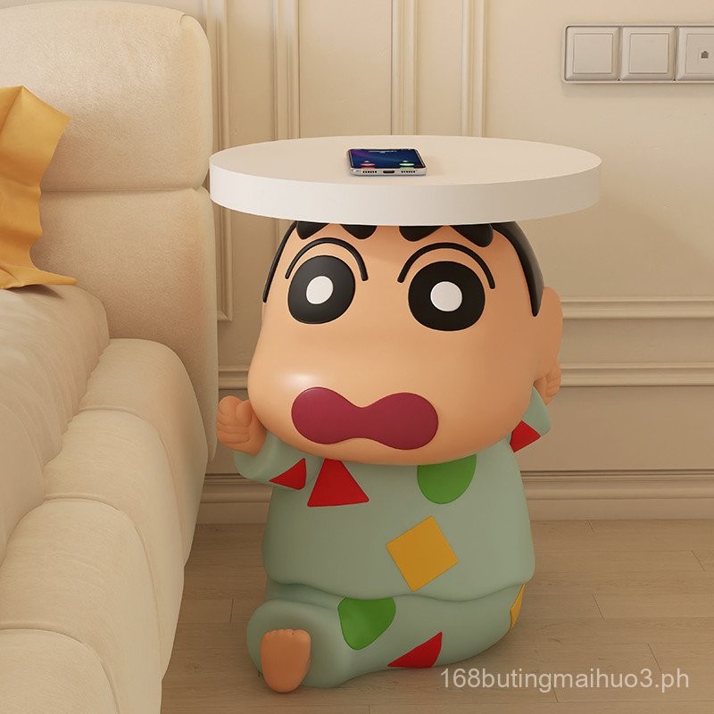 Cream Style Crayon Shin-chan Peripheral Living Room Sofa Movable Side ...