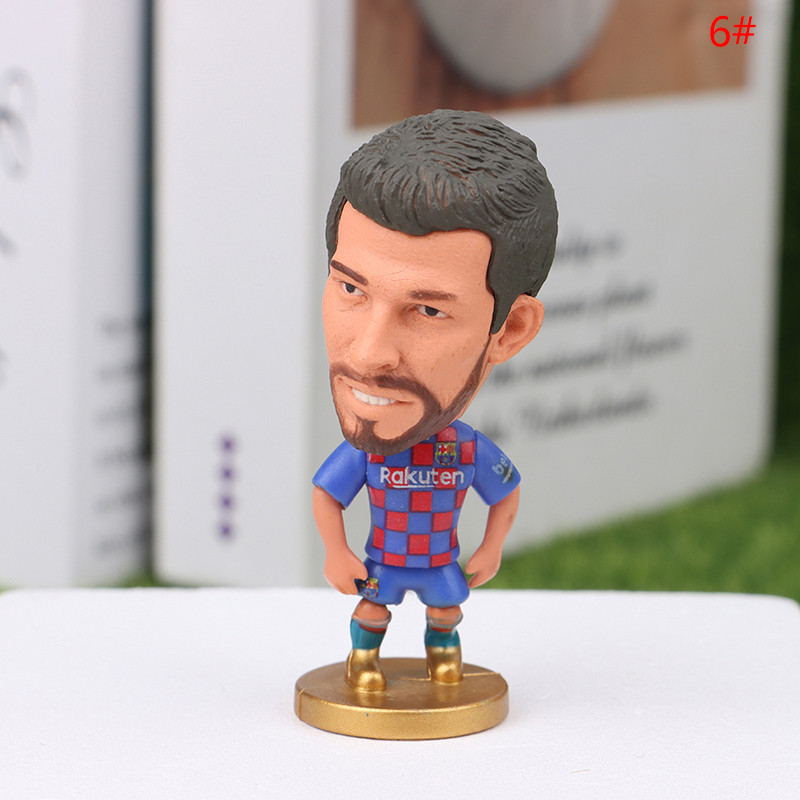Funny House Football Player Mini Action Doll Sports Model Doll Football ...