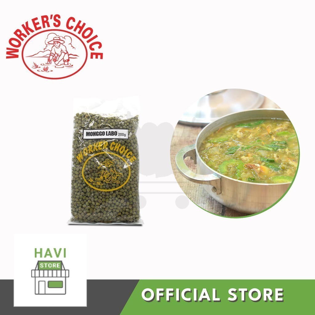 HAVI STORE Worker's Choice Premium Monggo 200g | Shopee Philippines