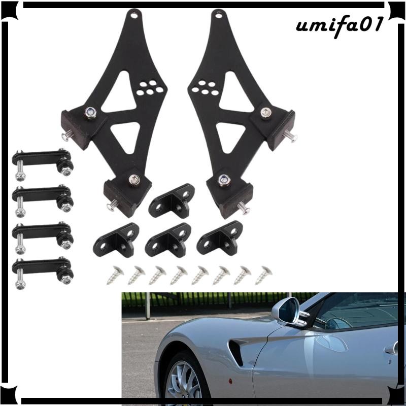 [ 2 Pieces Generic Spoiler Legs Mount Brackets Car Rear Wing Trunk ...