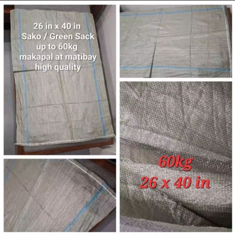 10pcs Sako / Sack China ( Brand New ) Up to 60 Kg Kilo Ordinary Plain ...