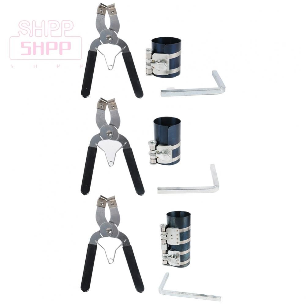 Heavy Duty Piston Ring Compressor Tool with Ratchet Lock Mechanism for ...