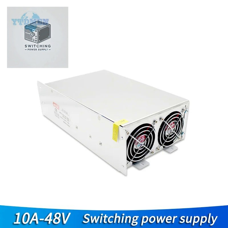 AC To DC 480W Switching Power Supply Lamp Driver Power Source 48V 10A ...