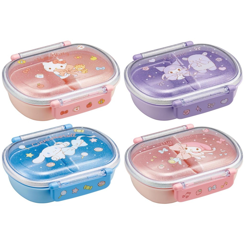 Skater Children's Lunch Box 1 Tier 450ml Fluffy Dome Shape Antibacterial Kids Lunch Made in ...