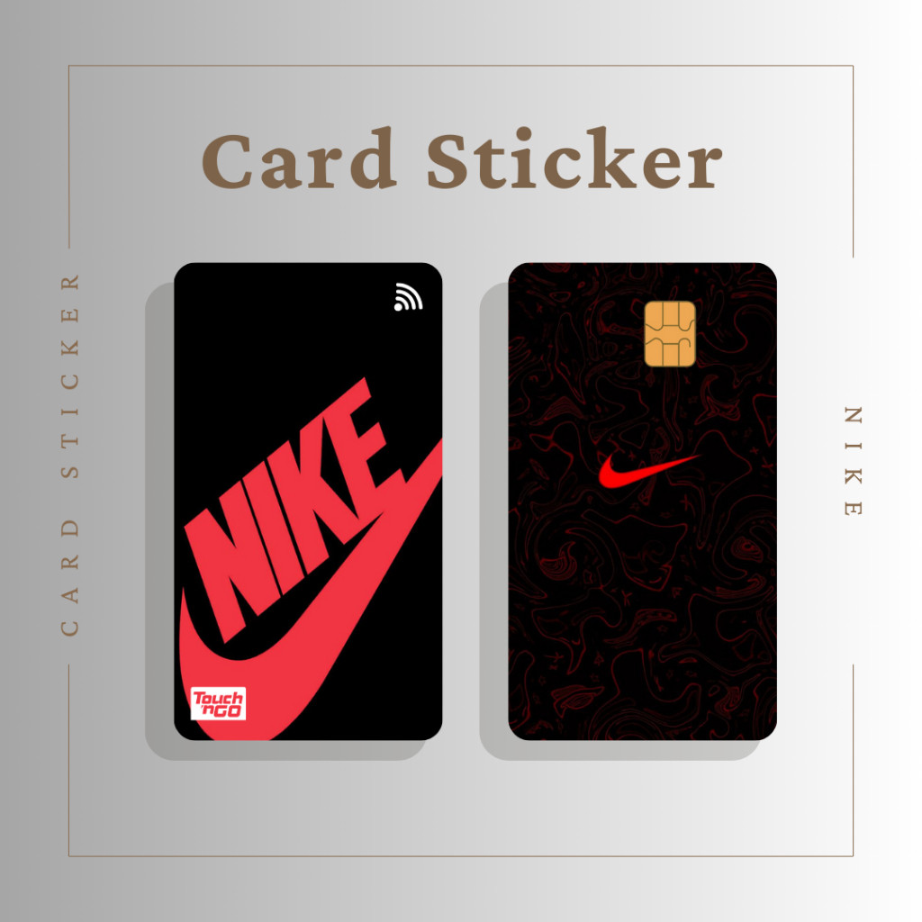 Nike Theme ATM Skin | Decorative ATM Card Sticker, Apartment Card ...