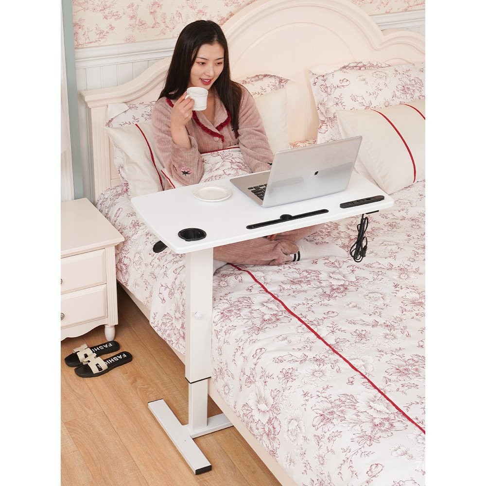 Bedside Table Movable Computer Height Adjusting Folding Sofa Lazy Bed ...