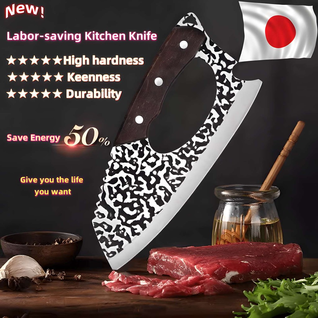 Japan Kitchen Knife Original Butcher Knife Steel Chopping Knife Chef'S ...