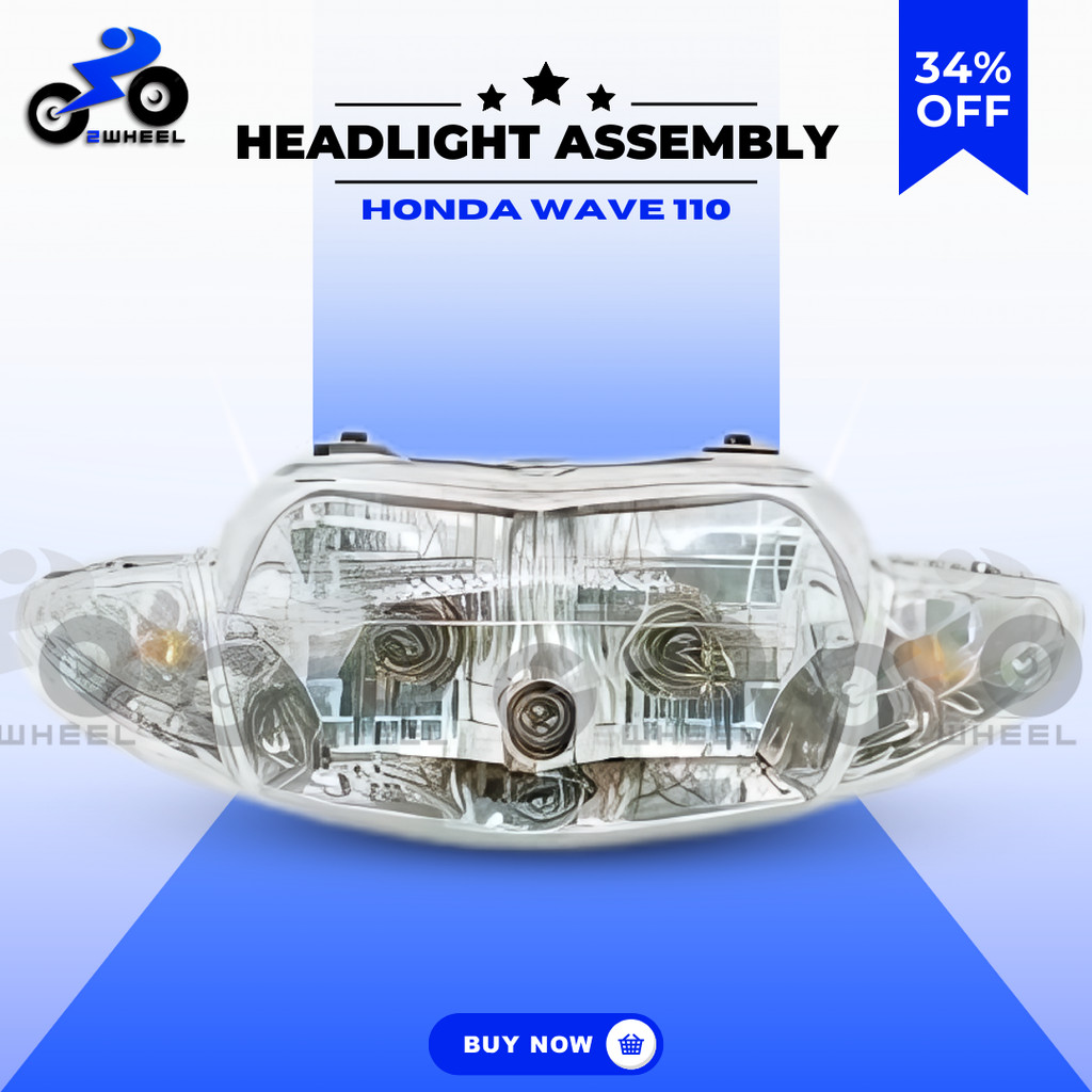 HONDA WAVE 110 ALPHA HEADLIGHT ASSEMBLY | Shopee Philippines