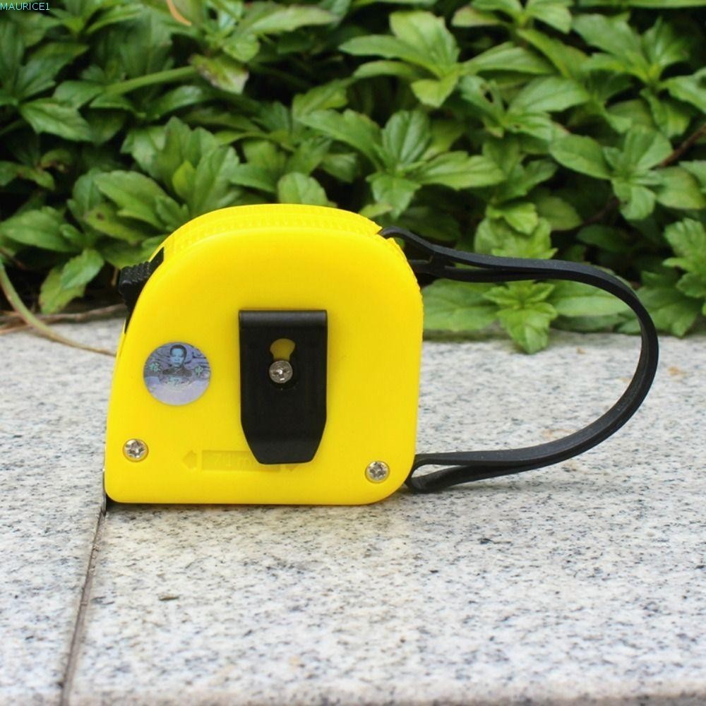 MAURICE1 Tape Measure, Yellow 5M Measure Meter, Metric Scale Metal High ...