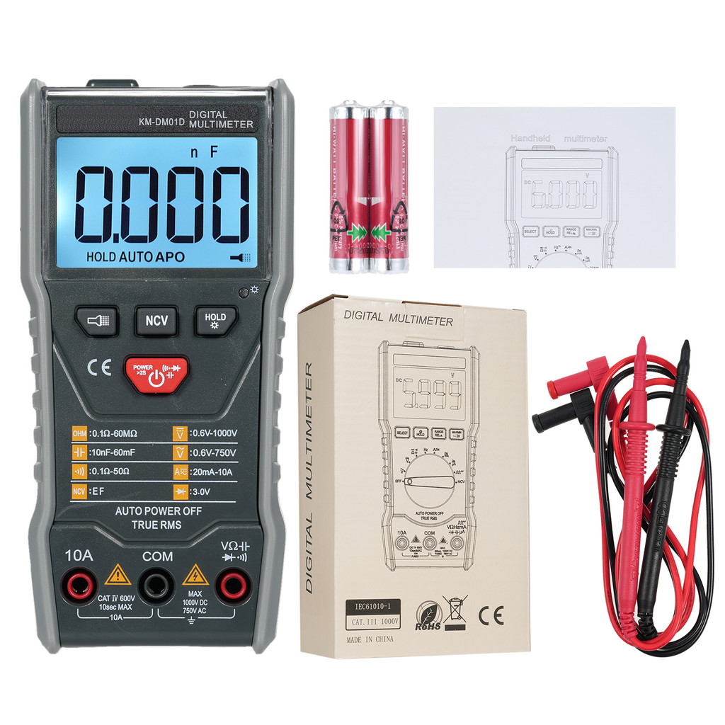 Lepmerk Current Resistance Auto 6000 Handheld Tester Current Lcd [fany ...