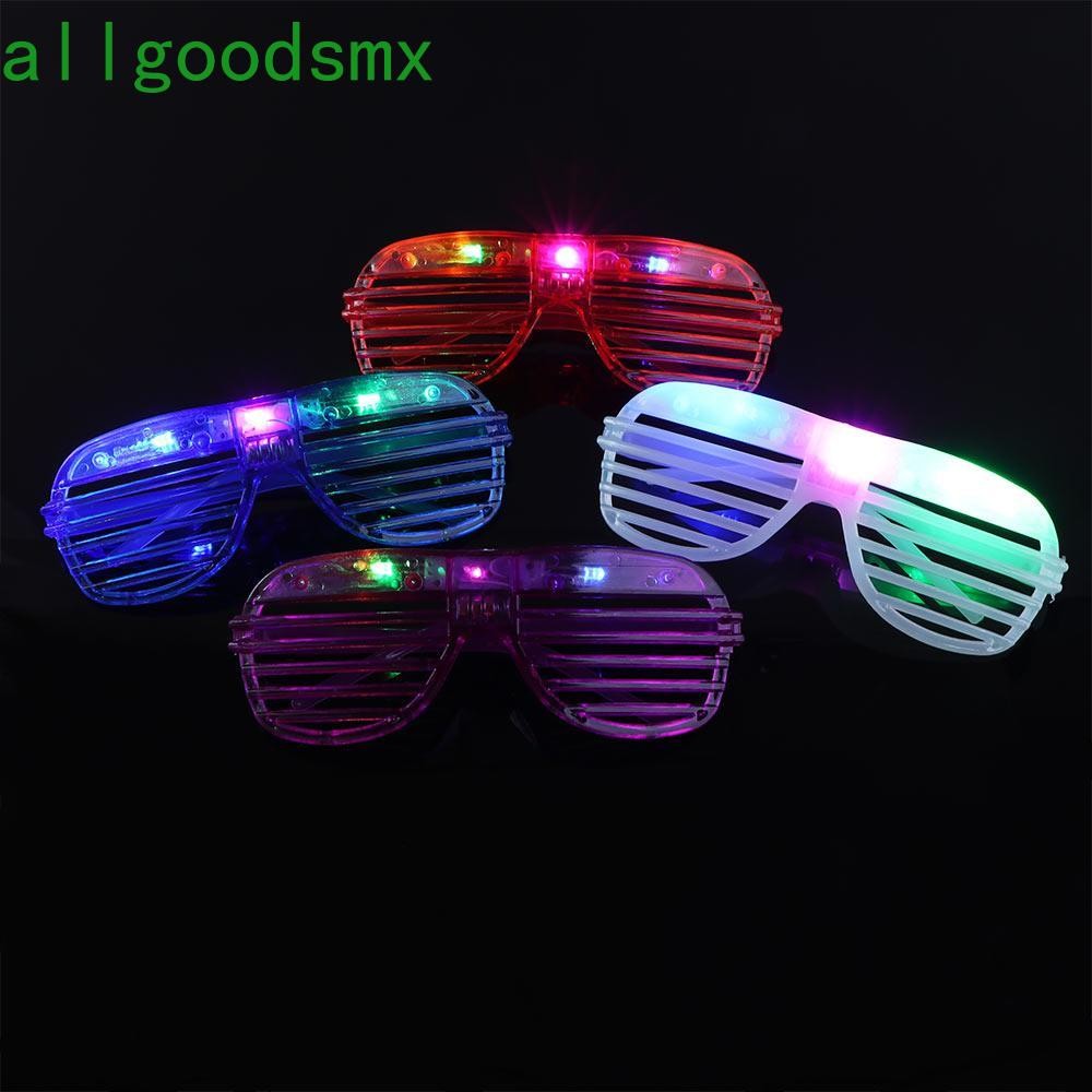 ALLGOODS LED Glasses Glow Toys Party Favors Party Sunglasses Flashing ...