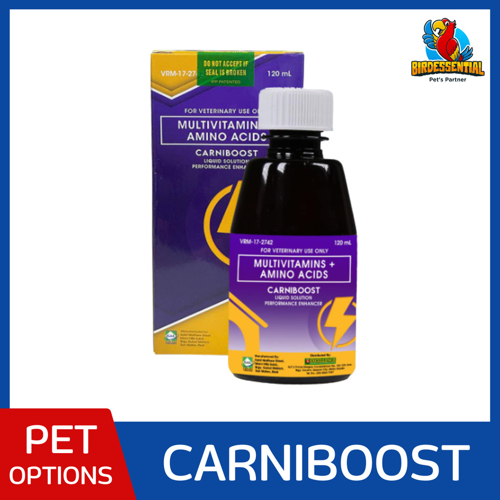 Pet Options Carniboost 120ml Multivitamins + Amino Acids Performance ...