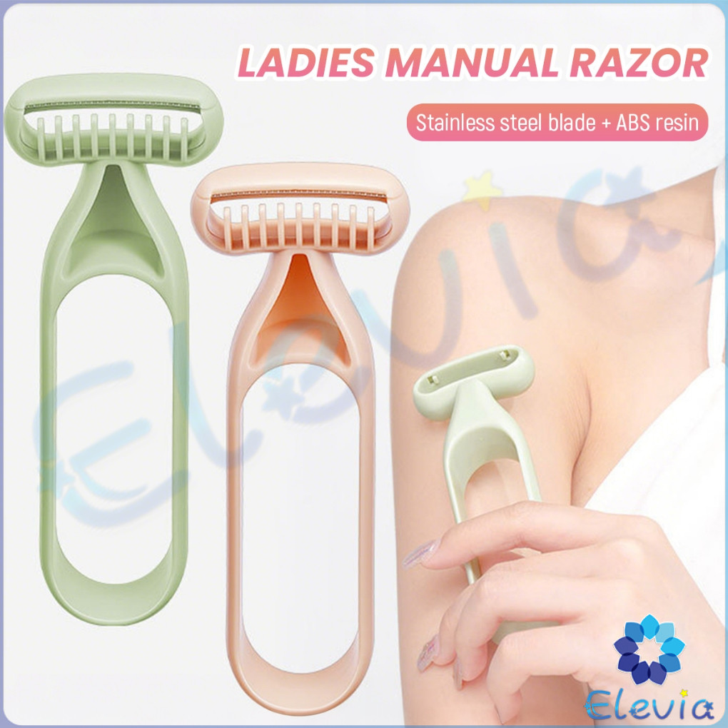 Elevia Ladies Razor Armpit Leg Hair Razor Safety Women Shaver Hair ...