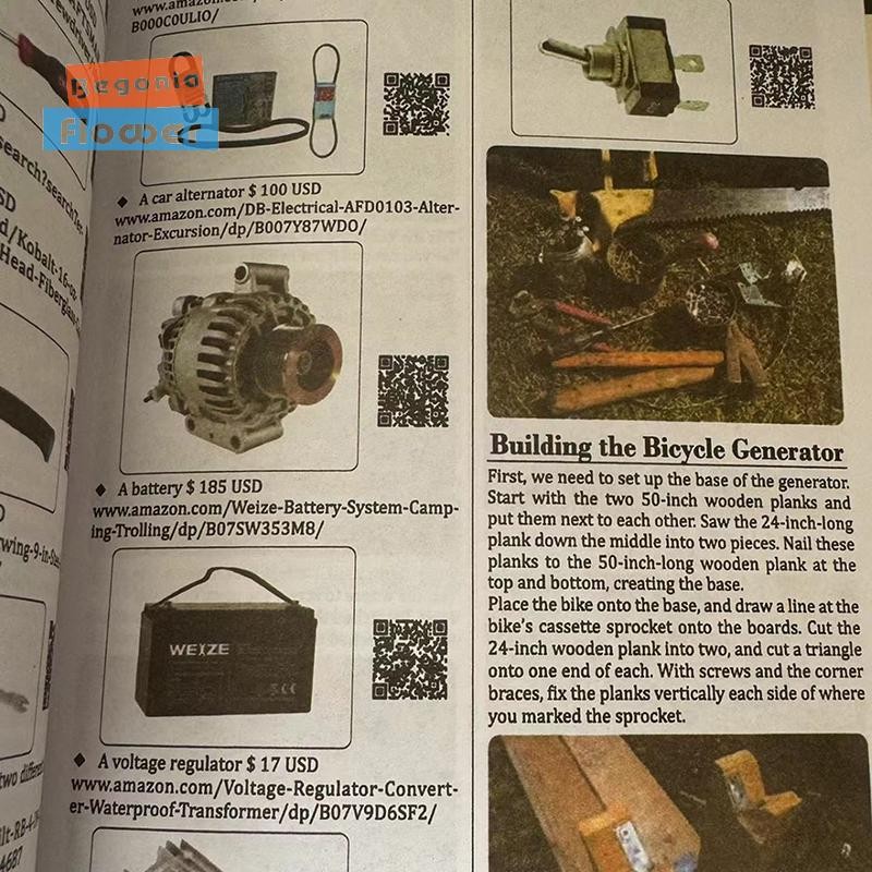 Begonia Flower NO GRID Survival Projects How To Produce Everything You ...