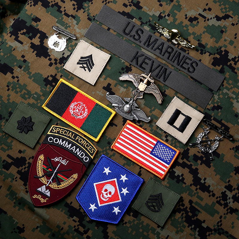 YW.sto.Custom-ARS USMC MARSOC Skills Military Fans BDU Frog Suit ...
