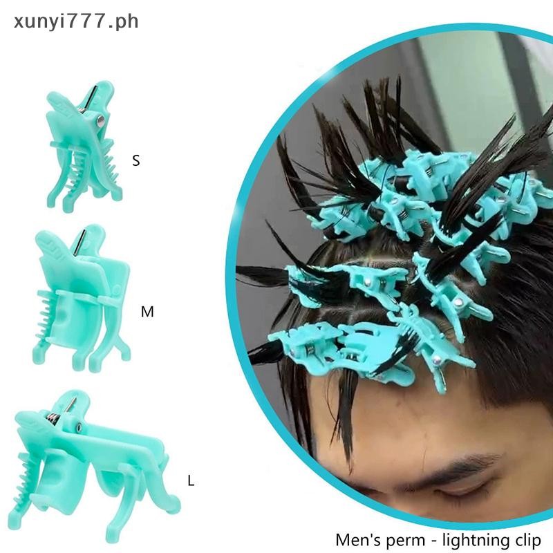 XY&HB 25Pcs Hair perm insulation clips For Men Curl Styling Clamps Hook ...