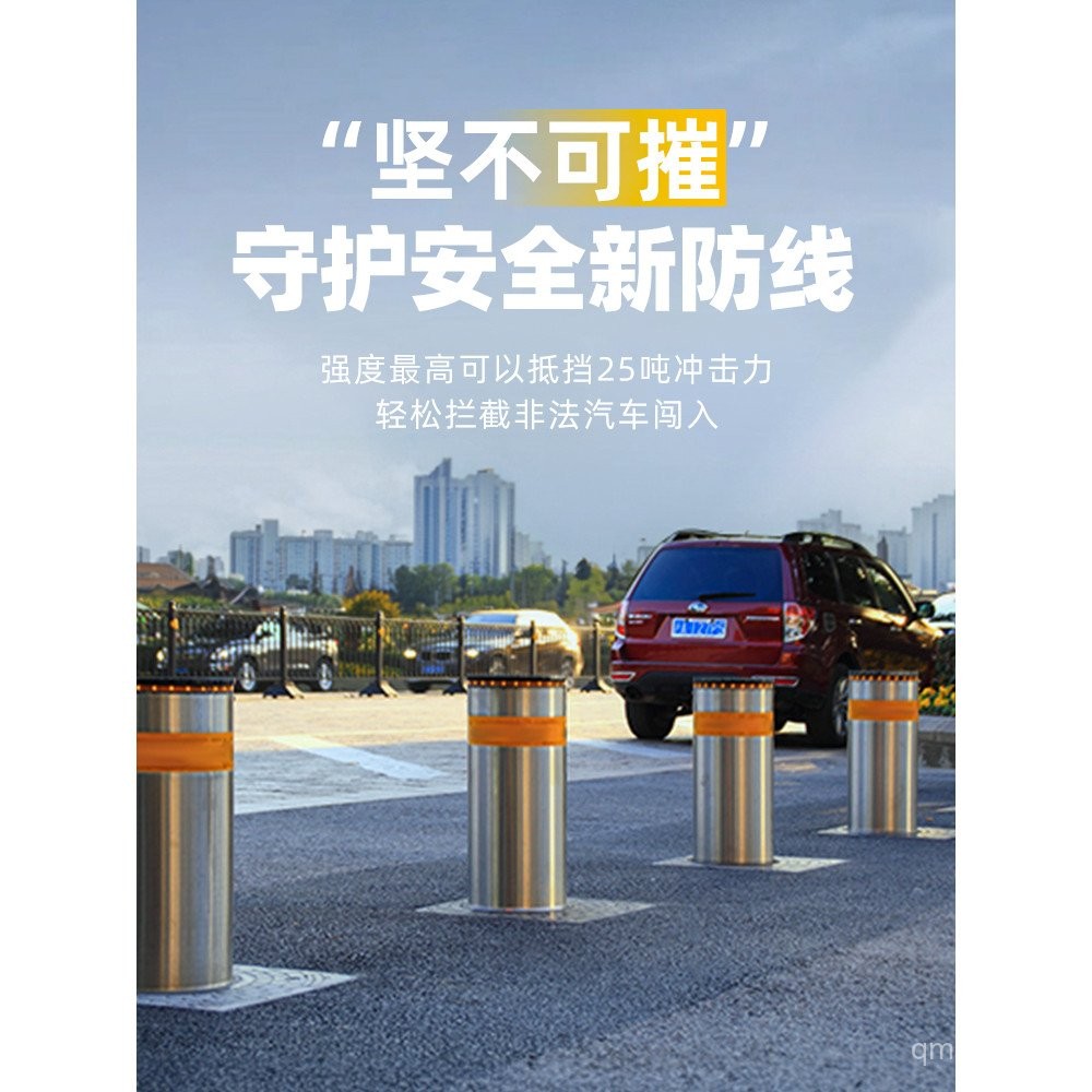 Fully Automatic Hydraulic Lifting Column Electric Barrier Pile School ...