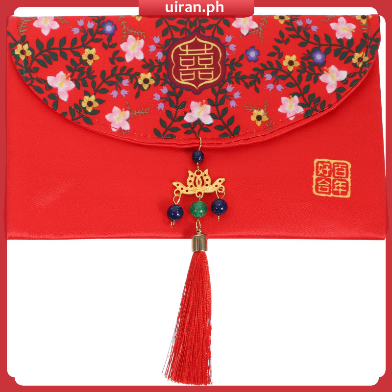 Change The Lipstick Red Envelope Bag Wedding Girlfriend Chinese Style ...
