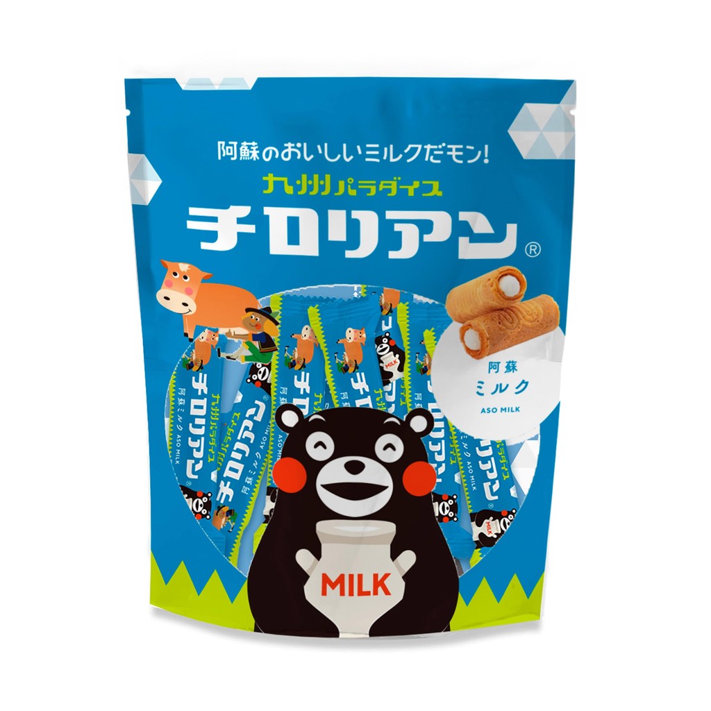 Chidori Manju Sohonpo Tyrolean short (Aso milk) (Kumamon package) 8 ...