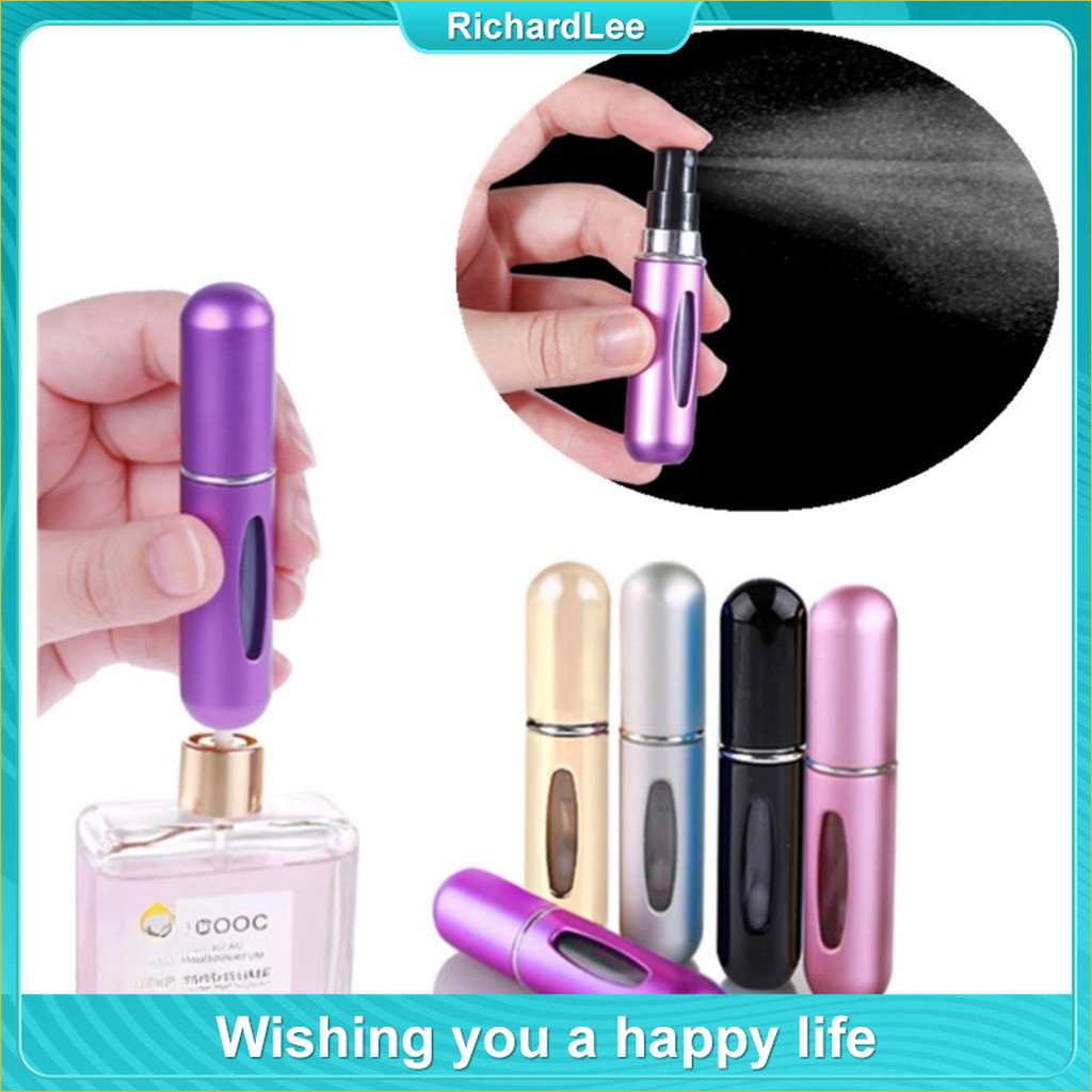 Portable Mini Refillable Perfume Bottle Spray Perfume Pump Empty ...