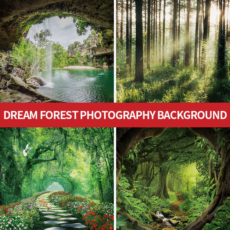Selens Photography Backdrop Forest Style Background 70×100cm Wallpaper ...