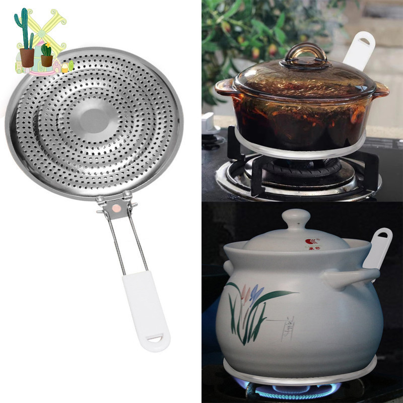 Stove Heat Diffuser Kitchen Multipurpose Flame Guard Simmer Plate ...