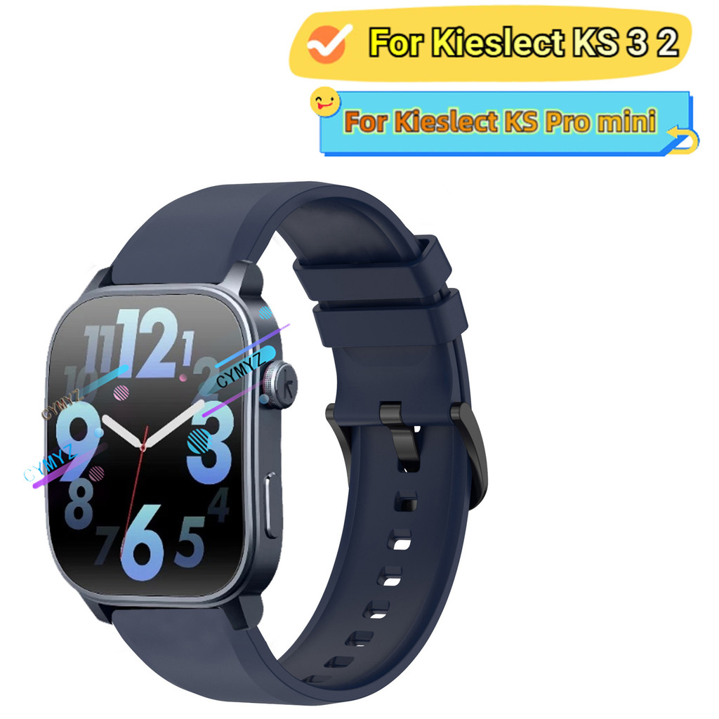 Kieslect KS 3 2 strap Silicone strap Kieslect KS Pro mini strap watch ...
