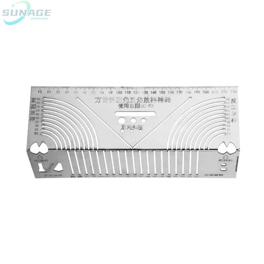 【SIPSUNAGE】Rounded Corner Drawing Ruler for Accurate Square Tube ...