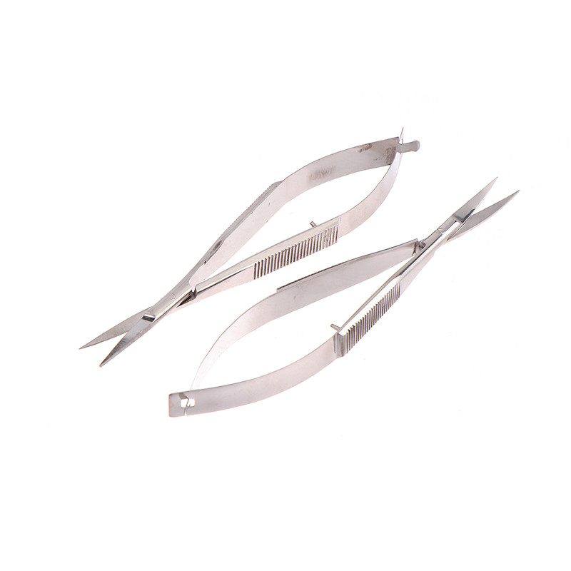 Marbit Russian Manicure Scissors Curved/Straight Tip Scissor ...